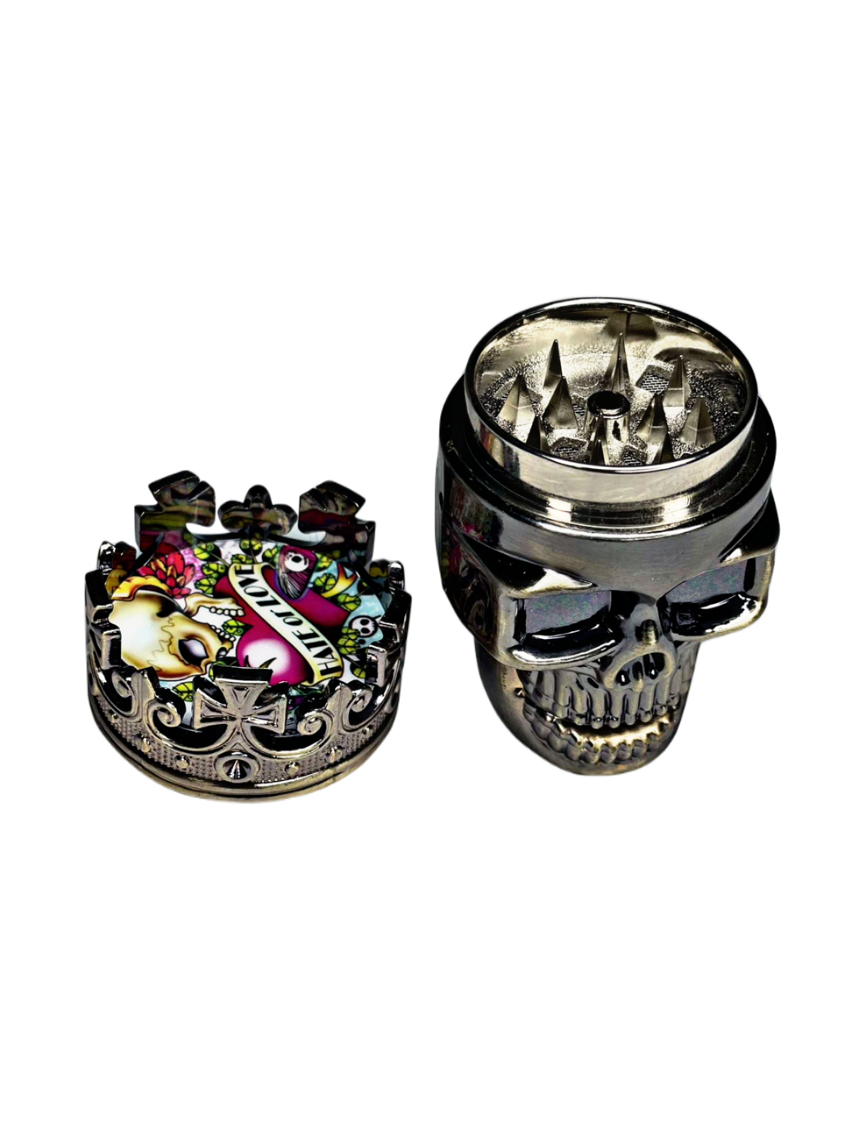 Plastic Skull Dry Herb Grinder - iNation - Smoke Shop In Uganda